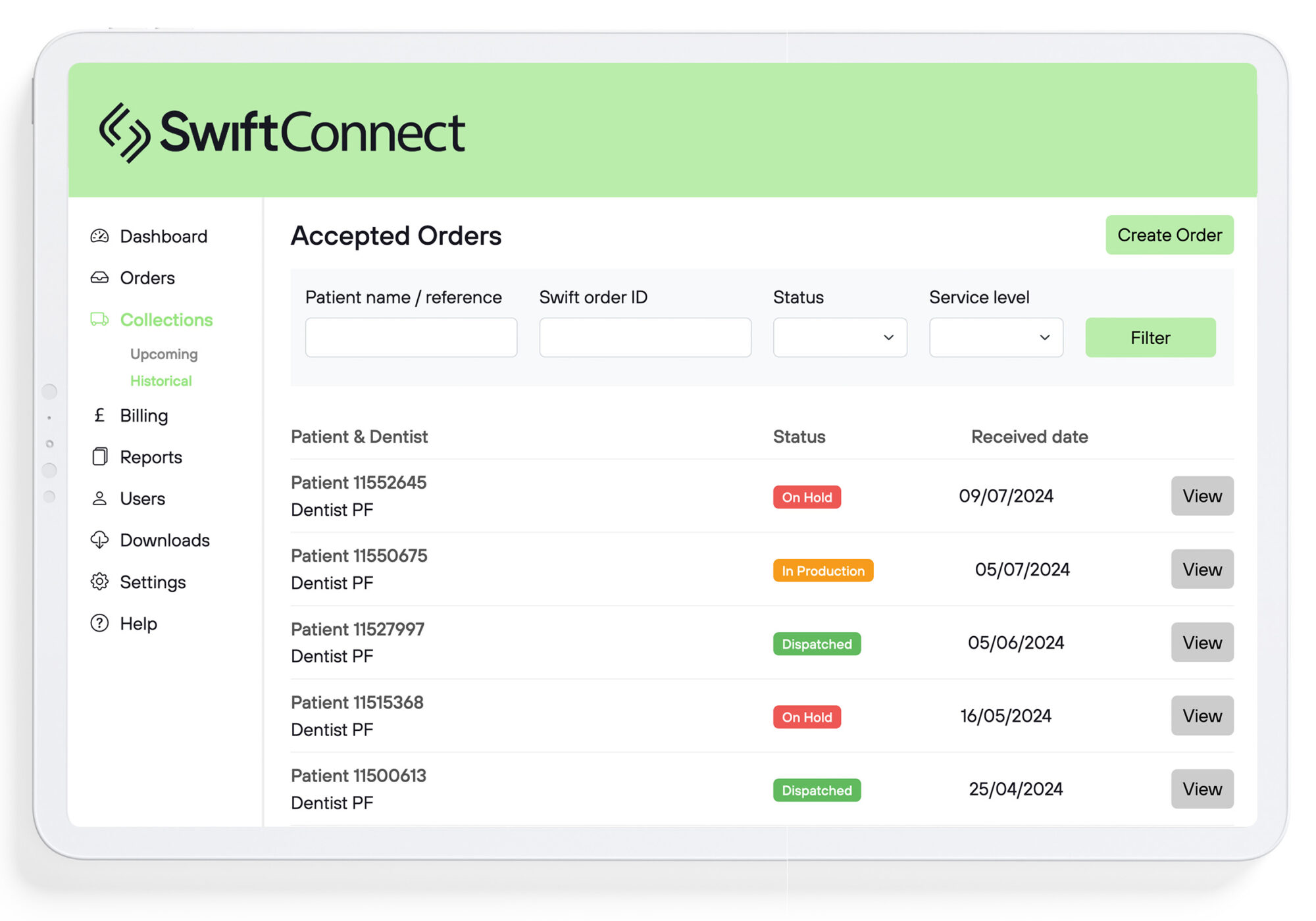 SwiftConnect — Swift Dental